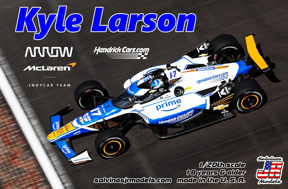 Kyle Larson 2025 INDYCAR 1/20 Scale – Salvinos JR Models