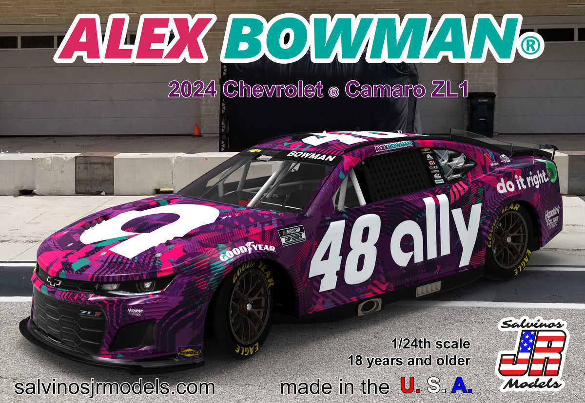 HMC2024ABP - Alex Bowman #48 2024 Ally Scheme – Salvinos JR Models