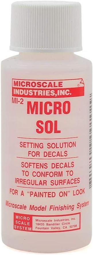Micro Sol 1 fl. oz MI-2 Setting Solution For Decals – Salvinos JR Models